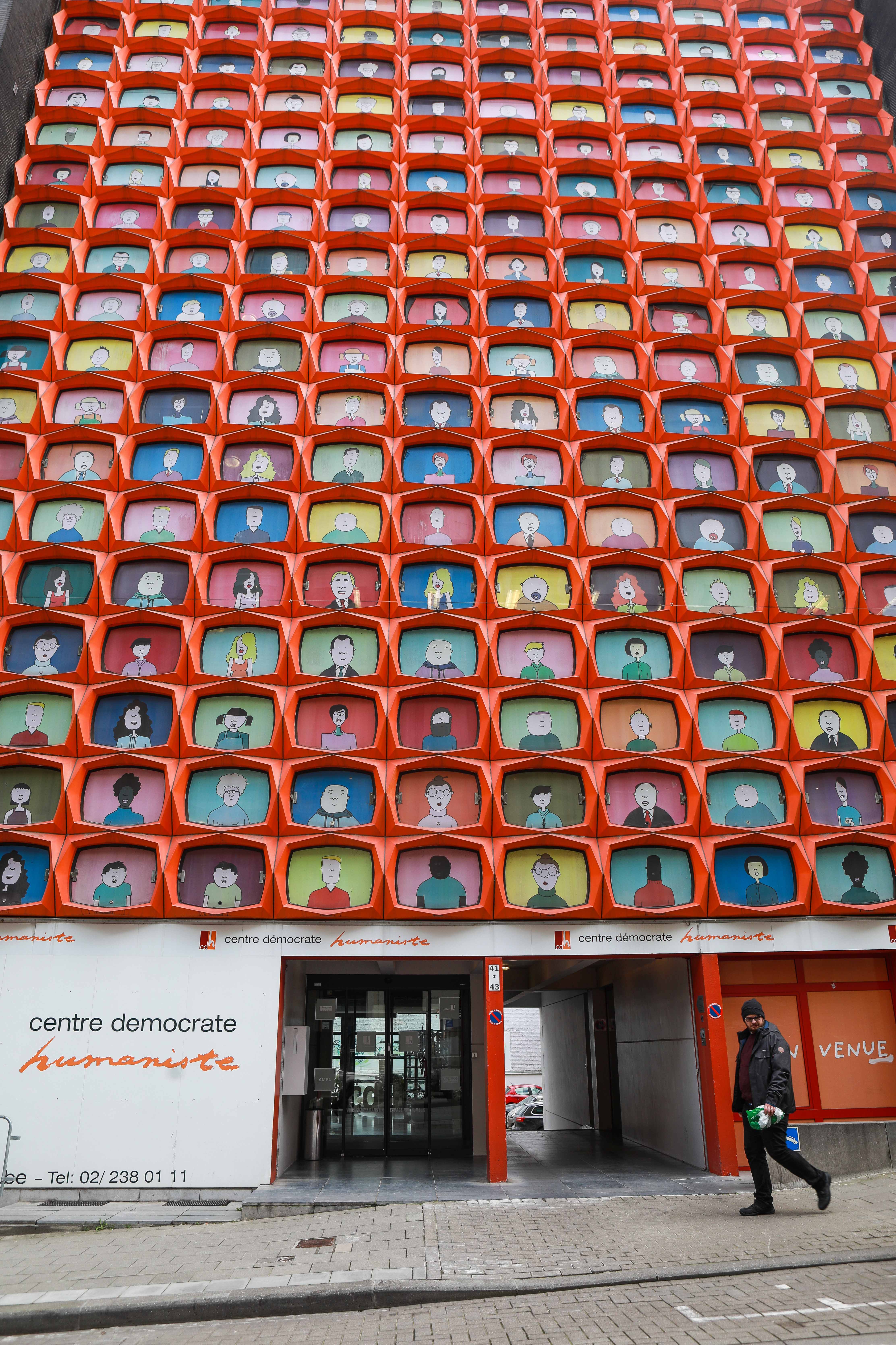 For sale: unusual orange office building in EU district | The Bulletin