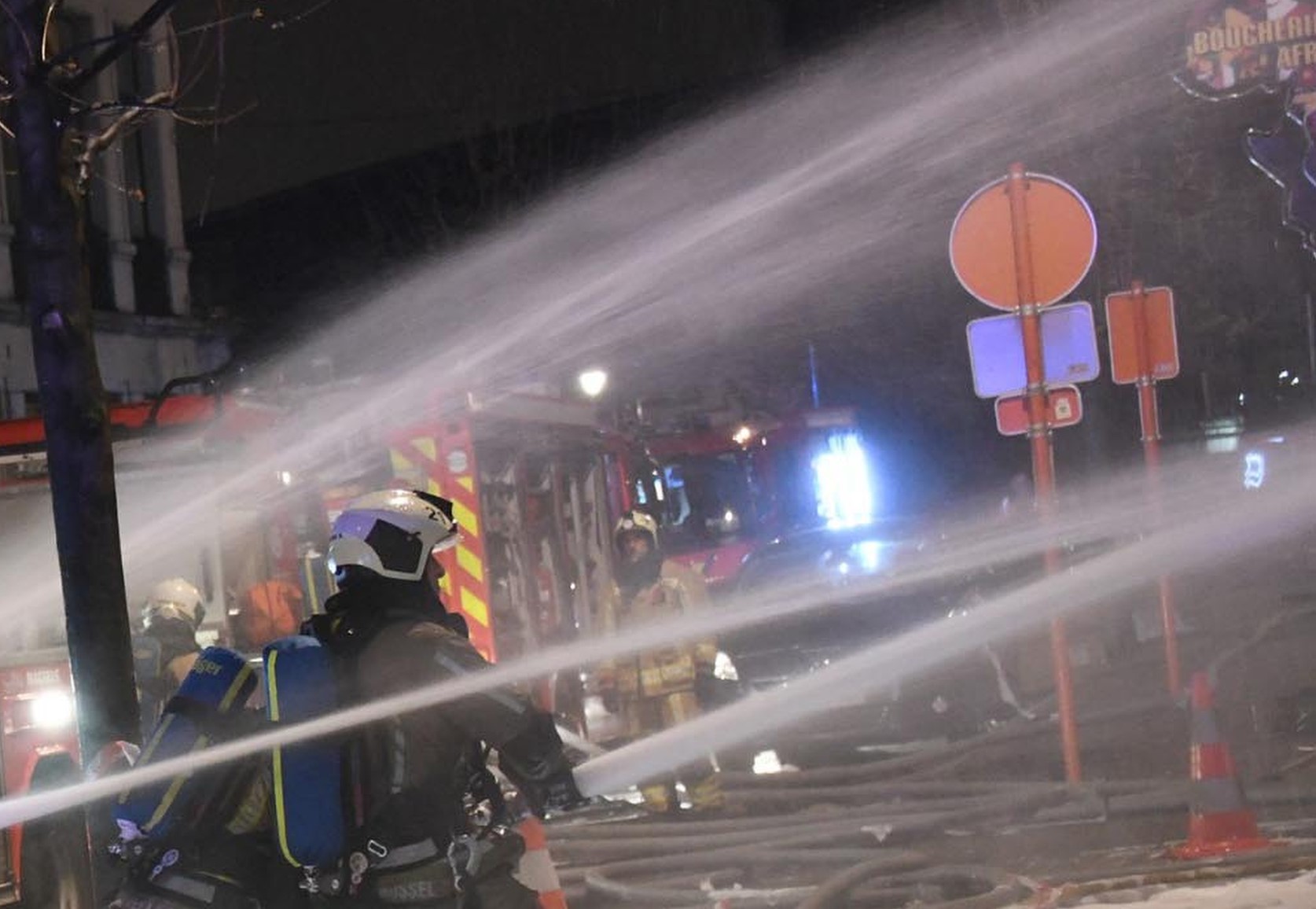 Passers-by save residents of burning apartment building in Ixelles ...