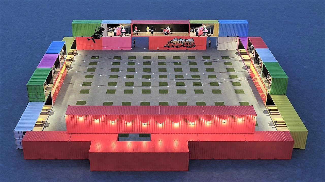Kortrijk first to build corona-proof event site | The Bulletin