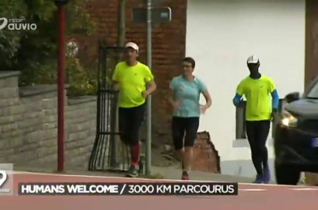 Humans Welcome runners arrive in Brussels after 3,000 km trip | The ...