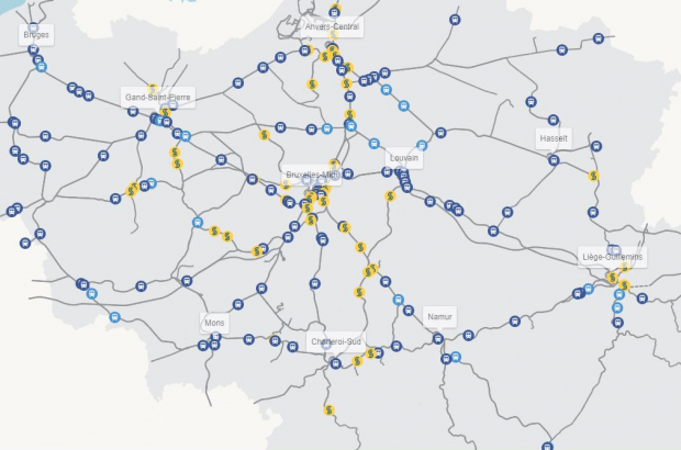 Where is my train? New SNCB map has the answer | The Bulletin
