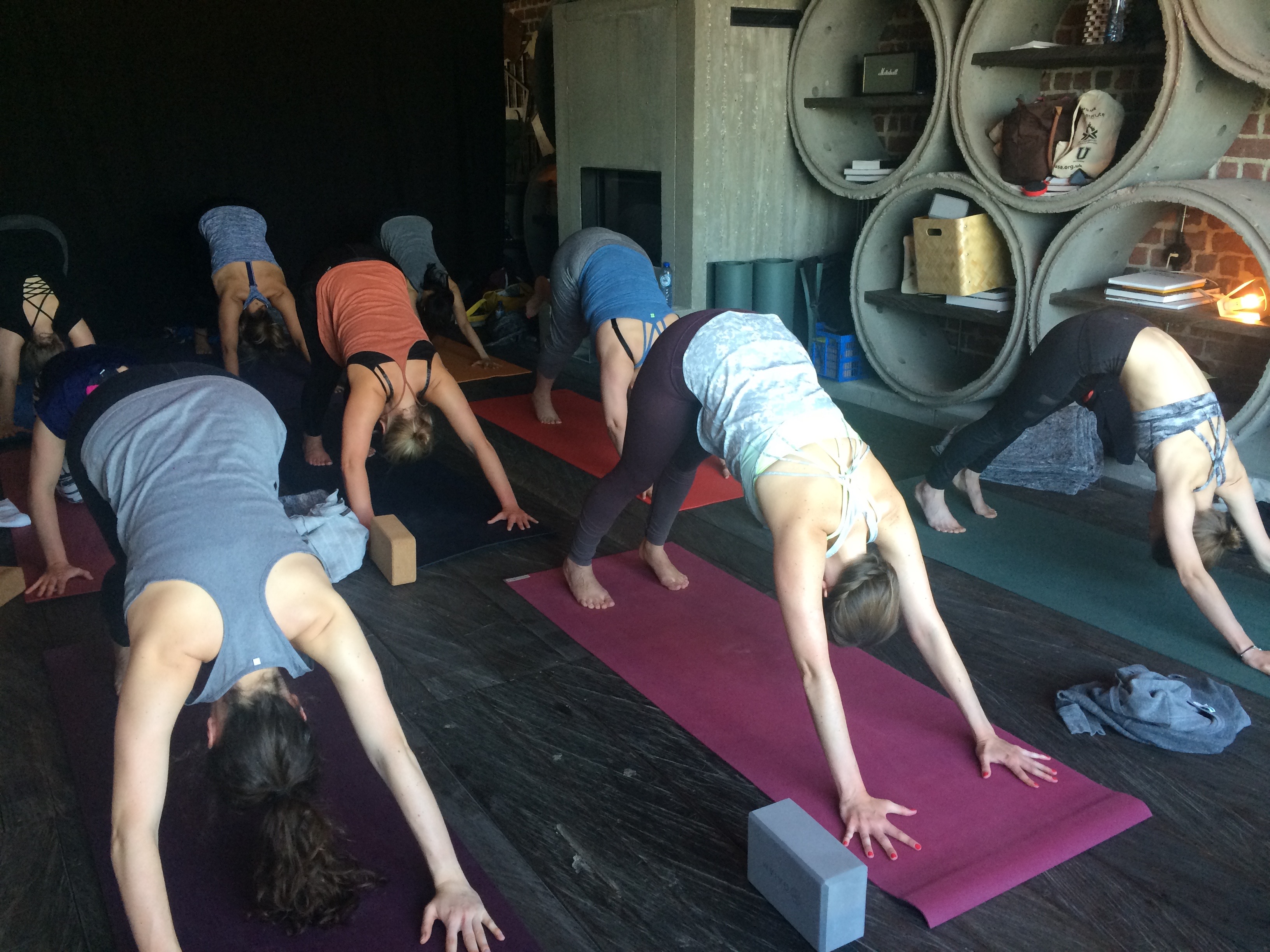 Pop-up yoga: out of the studio and into unlikely spots in the city ...